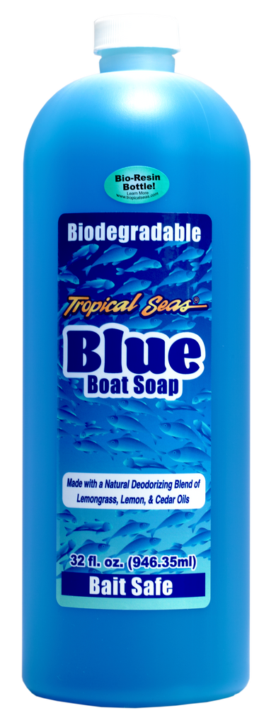 Tropical Seas® Blue Boat Soap 32 oz INTRO SPECIAL $ – Tropical Seas, Inc.
