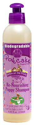PotCake Re-Nourishing Puppy Shampoo 8.45oz – Tropical Seas, Inc.